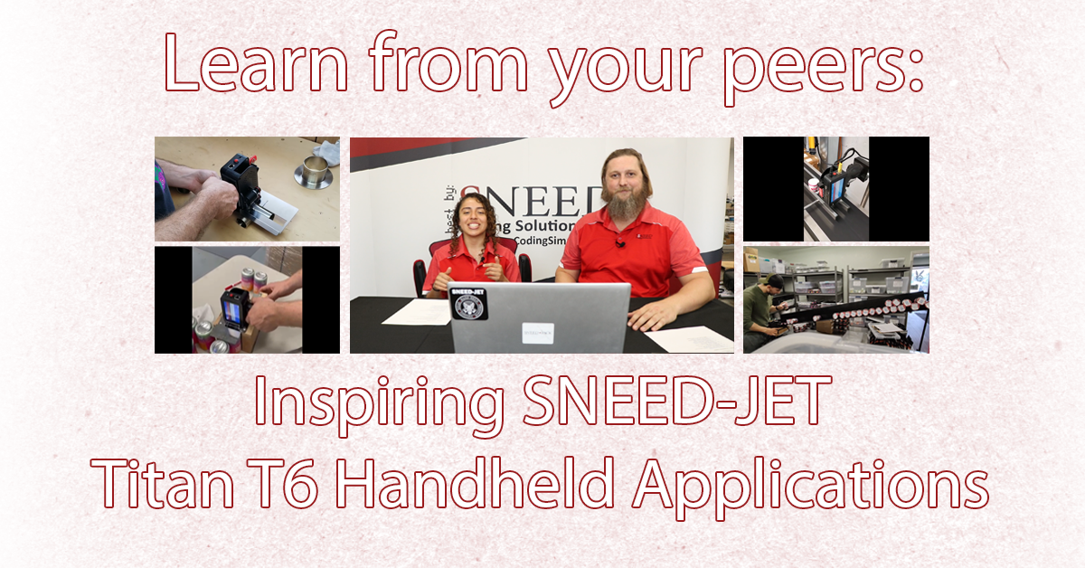 Unleashing the Power of the SNEED-JET® Titan T6 Handheld Printer
